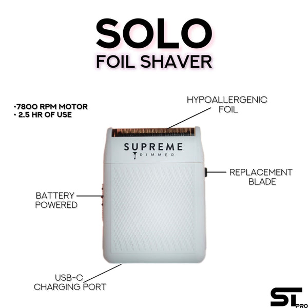 ST SOLO Shaver 7,800rpm – DCastroBarberSupplies